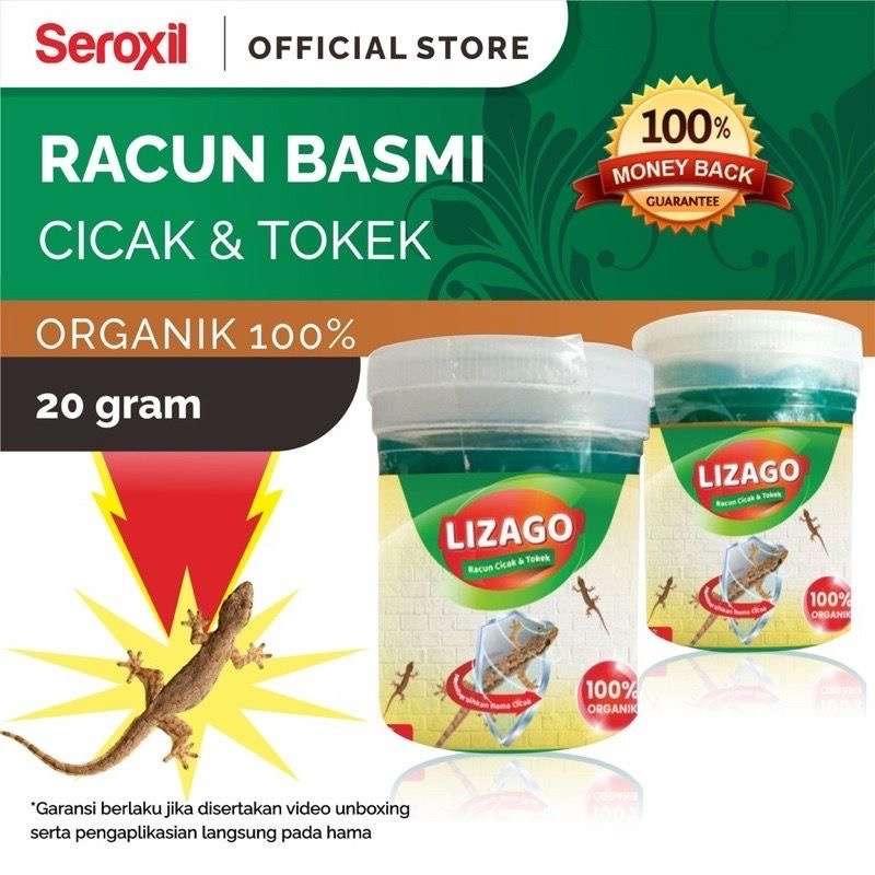 Jual Lizago - Umpan Racun Herbal Pembasmi Cicak Tokek Ampuh 20g Di ...