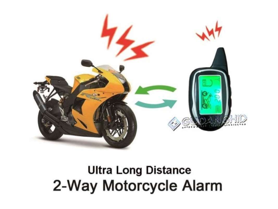 Promo Alarm Motor Remote Starter Master Racing Two Way 2 Way LCD Pager ...