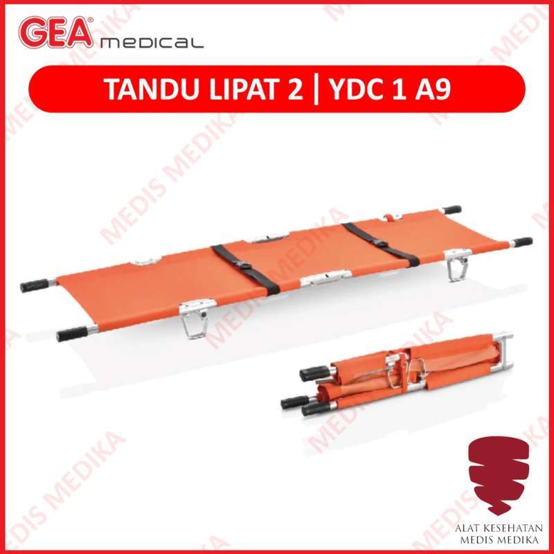 Jual Tandu Lipat 2 P3K UKS Emergency PMI Alat Bantu Folding Stretcher ...