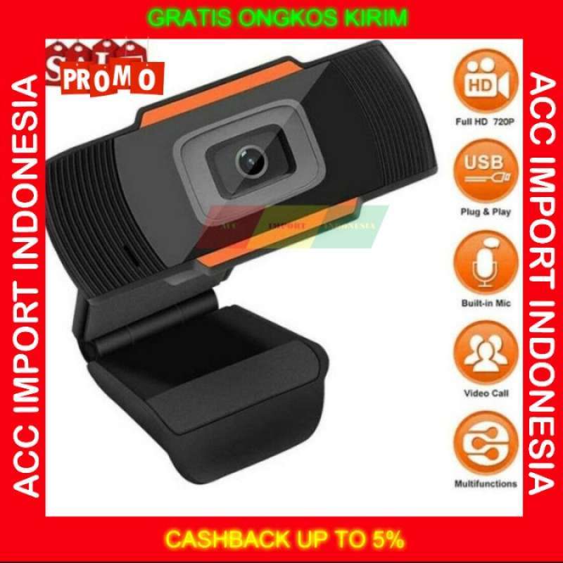 Jual KAMERA WEBCAM PC HD 720P AUTOFOCUS WEB CAM ANDROID TV LAPTOP ...