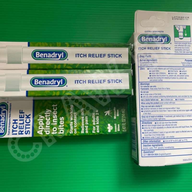 Jual Benadryl Itch Relief Stick di Seller LatopiaStore - Wanajaya, Kab ...