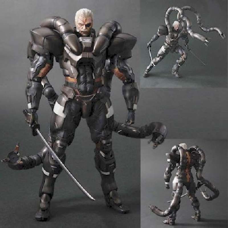 Jual Square Enix Metal Gear Solid 2: Play Arts Kai Solidus Snake Action ...