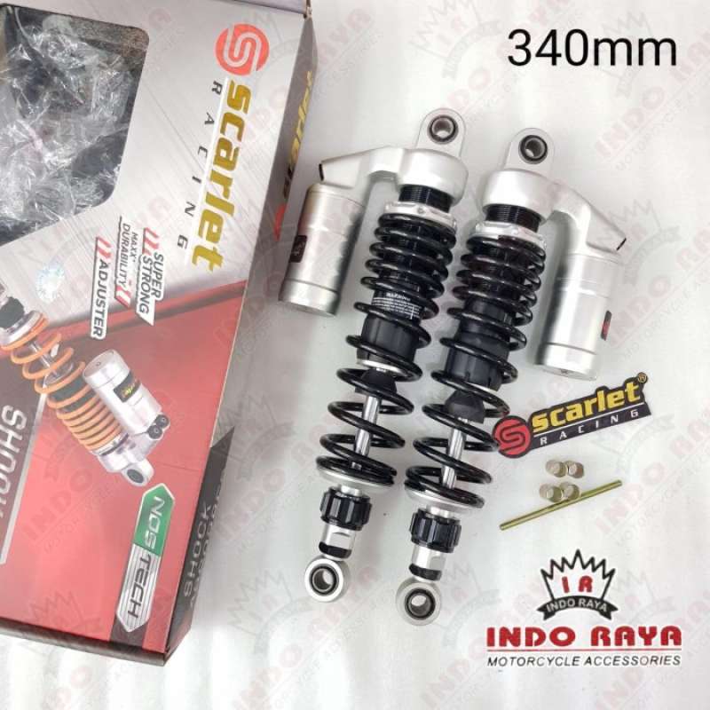 Promo shock scarlet neotech original 320,340 dan 360 warna merah dan hitam Diskon 13% di Seller ...