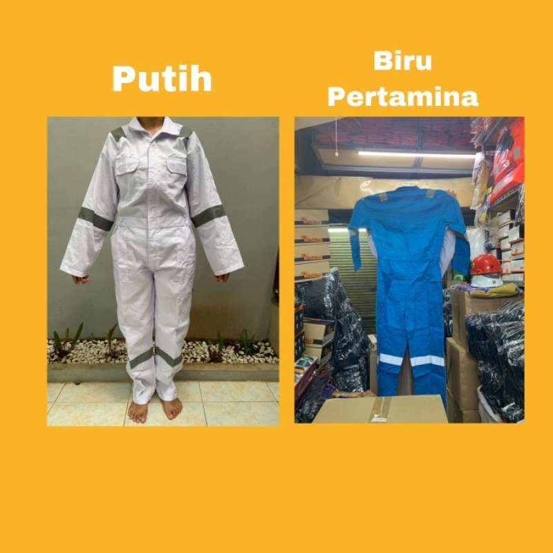 Jual Wearpack Safety/ Terusan / Baju Kerja / Seragam Kerja XXL di ...