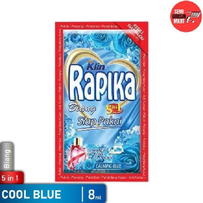 Jual RAPIKA BIANG SOKLIN 1 RENCENG ISI 12 SACHET AROMA COOL BLUE di ...