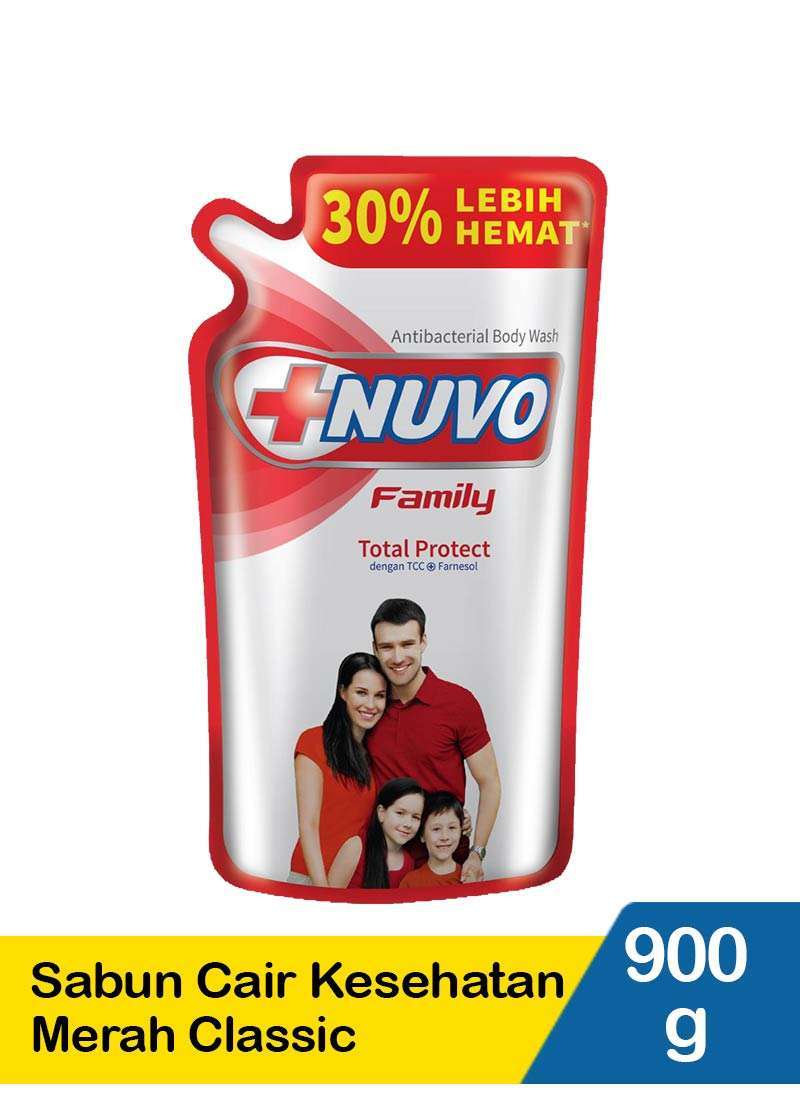 Jual Nuvo Sabun Kesehatan Cair (Merah) Classic 900 ml di Seller dgoodsstore - Malimongan Tua ...