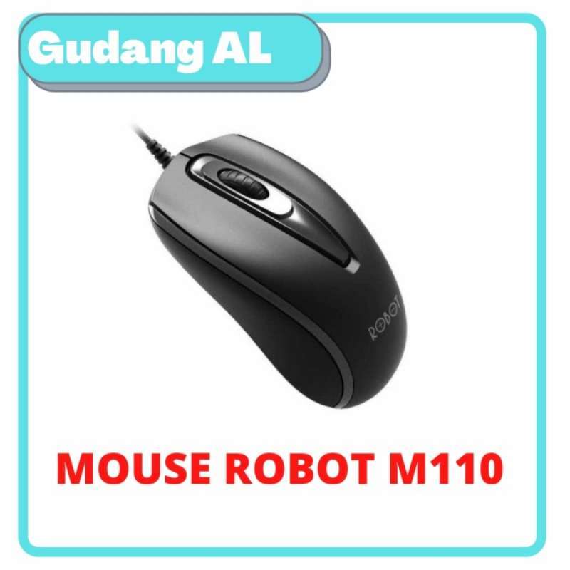 Promo Mouse Robot M110 Original Kabel Diskon 33% di Seller Meena Store ...