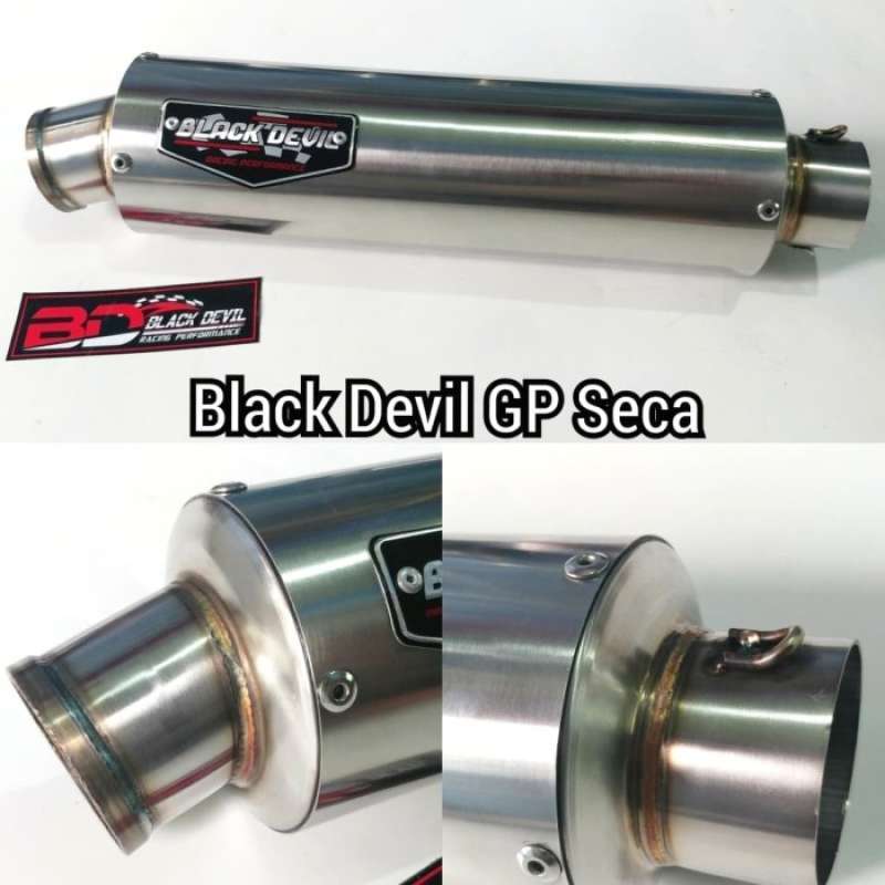 Jual Knalpot Black Devil Gp Seca - SS original (silencer) di Seller ...