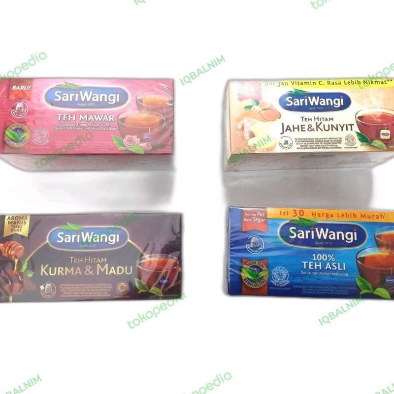 Jual teh sariwangi Jahe Kunyit di Seller Iqbalnim - Citeureup, Kota Cimahi | Blibli