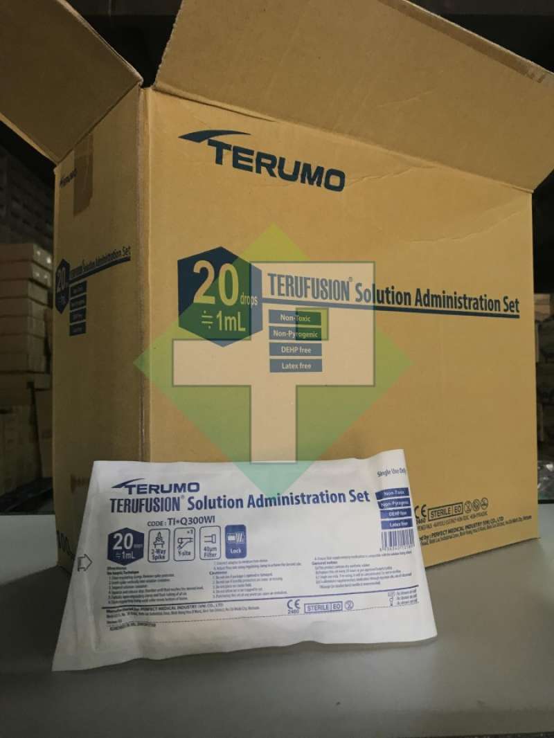 Jual Infuset Terumo Dewasa / Infusion Set / Terufusion / Selang Infus ...