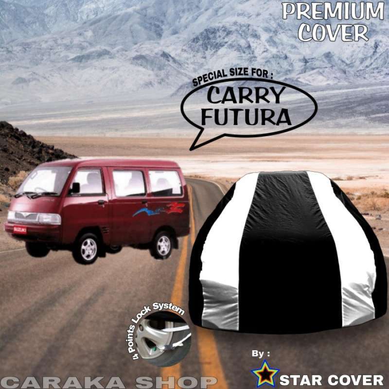 Jual Body Cover CARRY 10 CARRY FUTURA Sarung Strip SILVER Bodi Mobil ...