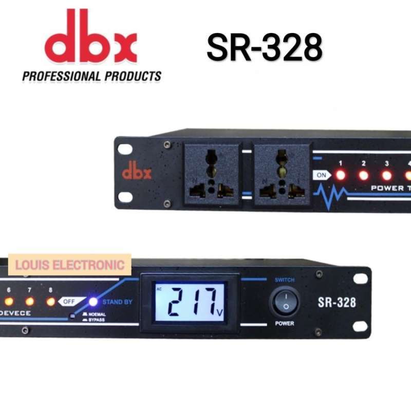 Jual Power Sequencer Controller Dbx Sr328 Sr 328 10 Channel Lcd Di Seller Louis Electronic ...