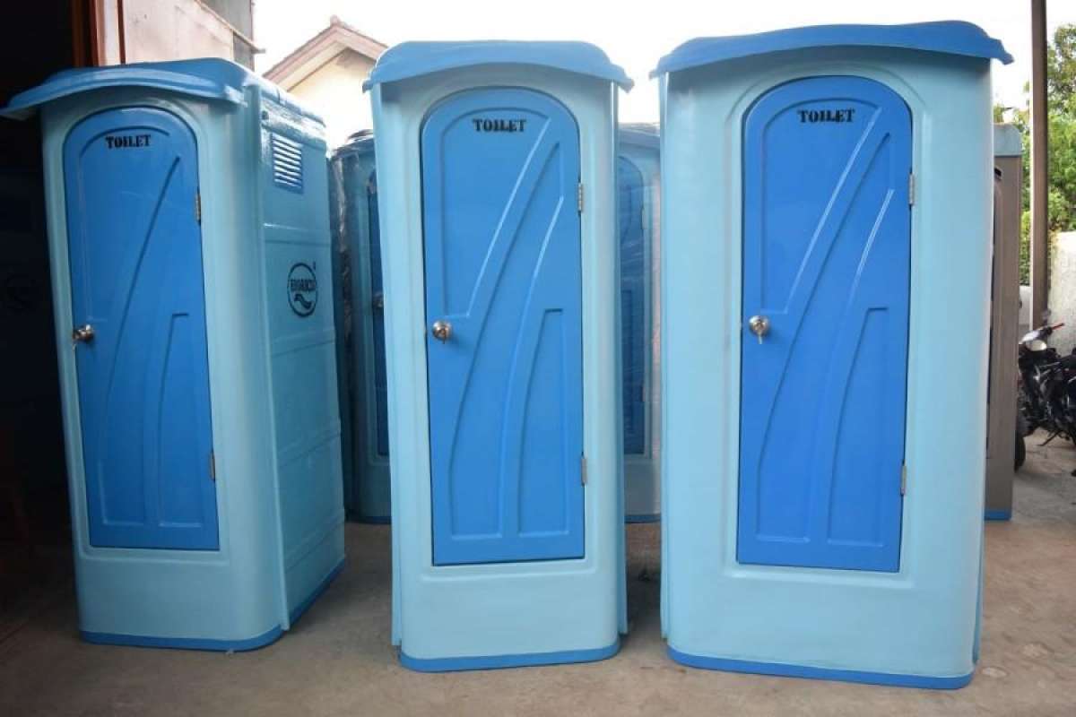 Promo Toilet Portable BioRich, WC Portable Fiber, Kamar Mandi Portable ...