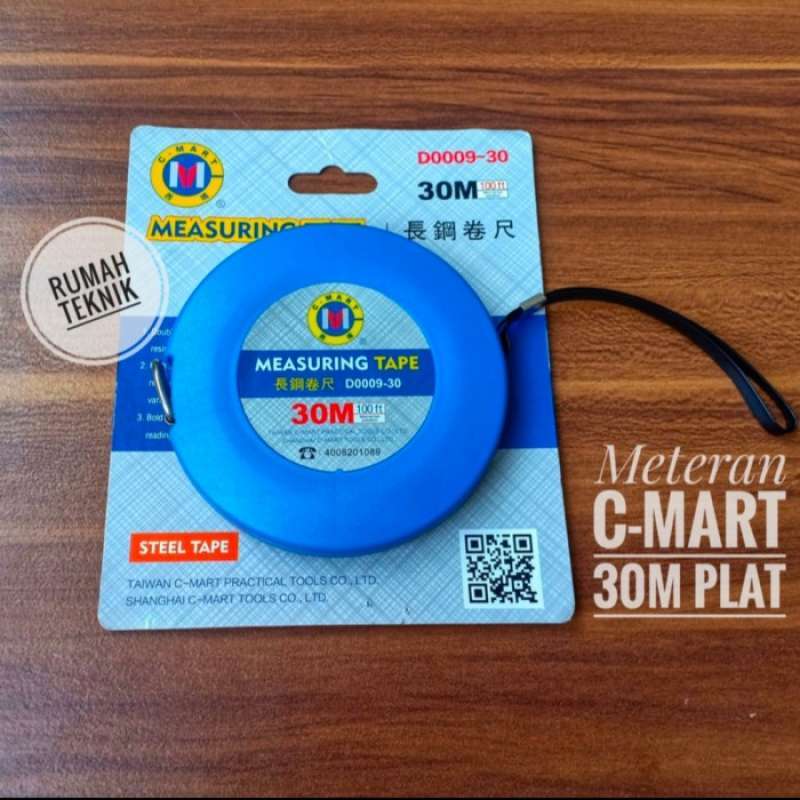 Promo Meteran 30m Plat C-mart Diskon 10% Di Seller Kefira Store ...