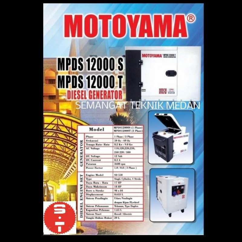 Jual MPDS12000S GENSET GENERATOR LISTRIK SILENT SOLAR 9000 W 10KVA ... Jual MPDS12000S GENSET GENERATOR LISTRIK SILENT SOLAR 9000 W 10KVA ...