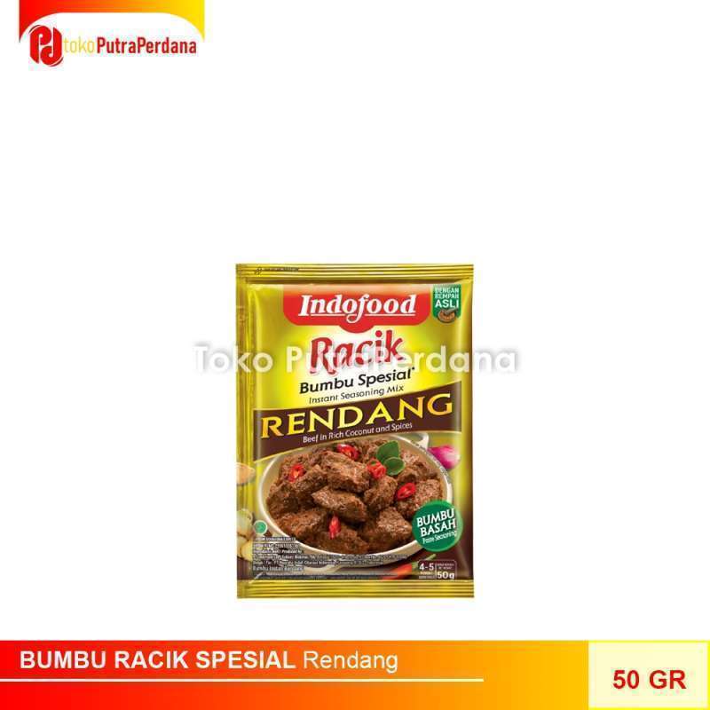 Jual BUMBU RACIK SPESIAL INDOFOOD Rendang [50 g] di Seller TokoRakyat ...