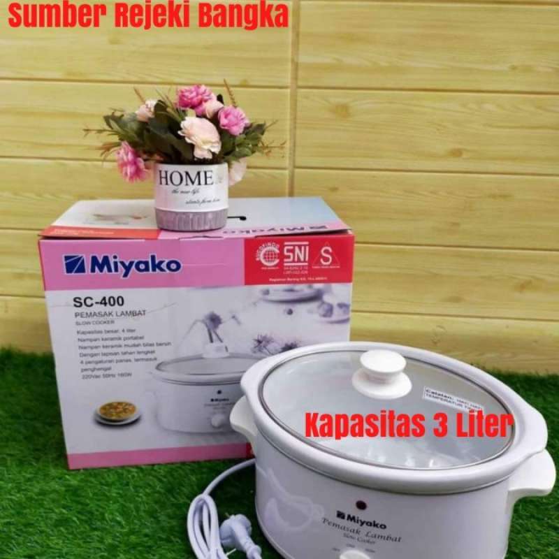 Jual Miyako Slow Cooker 4 Liter SC-400 di Seller MMT Garko - Kapuk ...