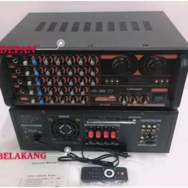 Jual Amplifier power mixer karaoke atl ka 2205 professional di Seller ...