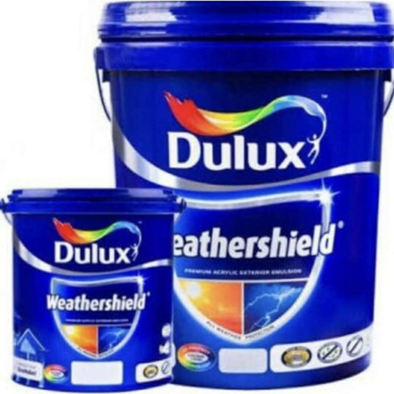 Jual Cat Tembok Dulux Weathershield Brilliant White 2 5ltr Di Seller