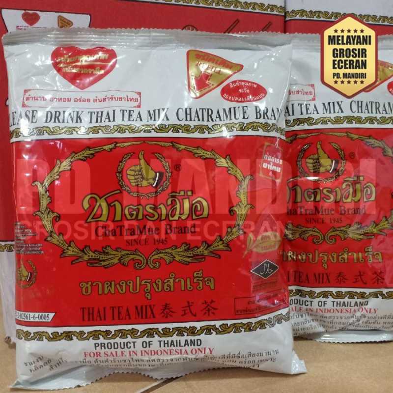 Jual THAI TEA ORIGINAL CHATRAMUE 400 GR / TEH THAILAND / MERAH di Seller PD MANDIRI BDG - Kota ...