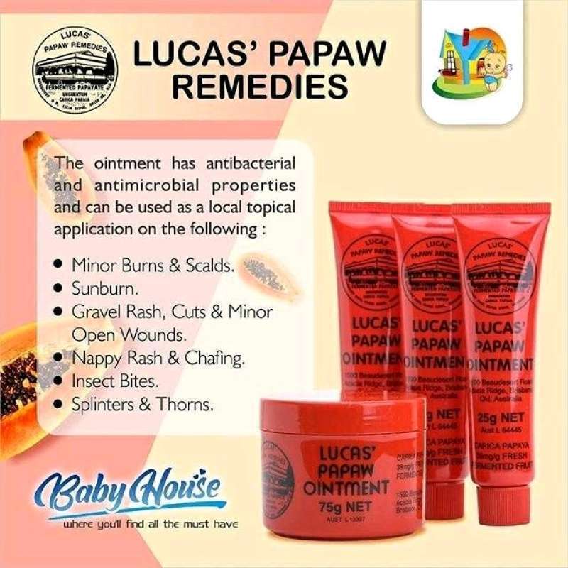 Jual LUCAS PAPAW di Seller bhouse_mdn - jl Diponegoro No 14 K - Kota ...