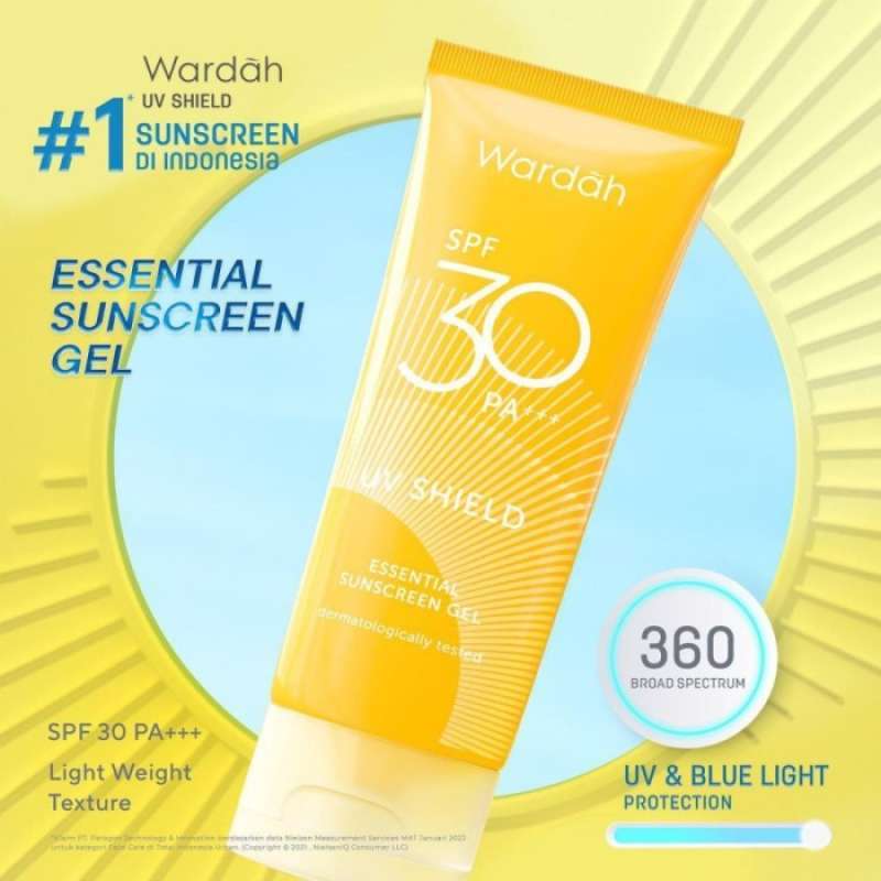 Jual Wardah UV Shield Essential Sunscreen Gel SPF 30 di Seller rt untung - Kota Bandung, Jawa ...
