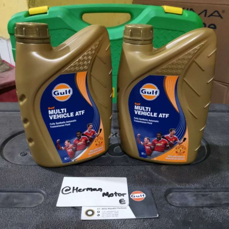 Jual Oli matic Gulf AT Multi Vehicle ATF T-IV, D-III, SP-III, ATF-Z1, F-1 di Seller Inzhagi ...