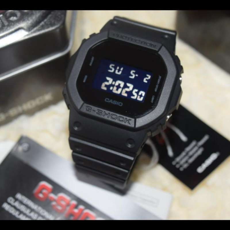 Jual Original 100%!! Casio G-shock Dw-5600bb-1dr - Jam Tangan Pria ...