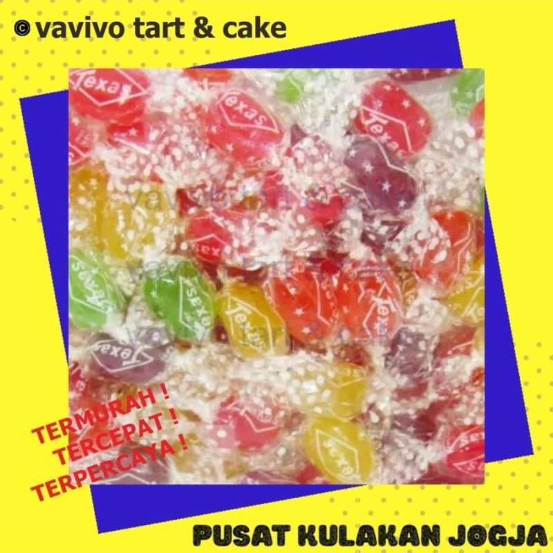 Jual PERMEN TEXAS BUAH 500 GRAM di Seller VAVIVO TART & CAKE ...