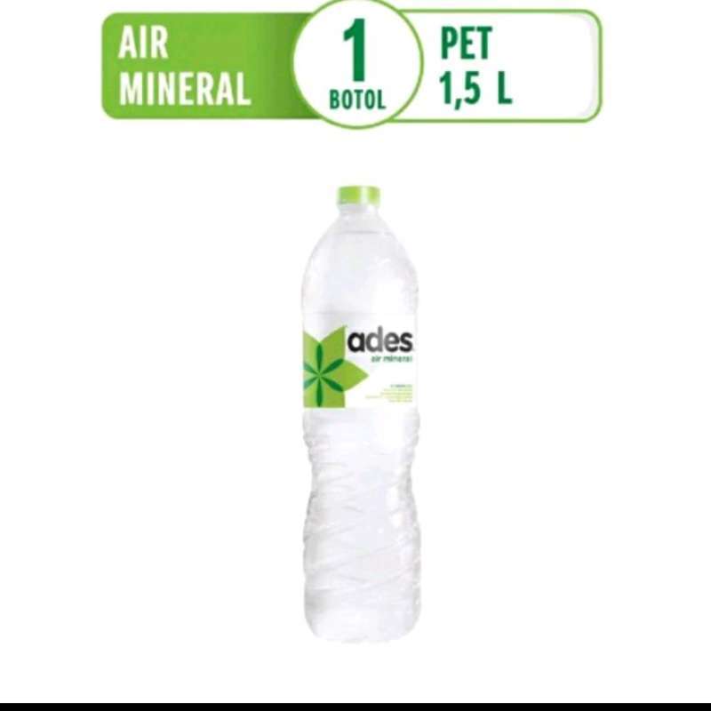 Jual Air Mineral Merek Ades Kemasan Botol Ukuran 1500 Ml Isi 3 Pcs Di Seller Cassa Star - Duri ...