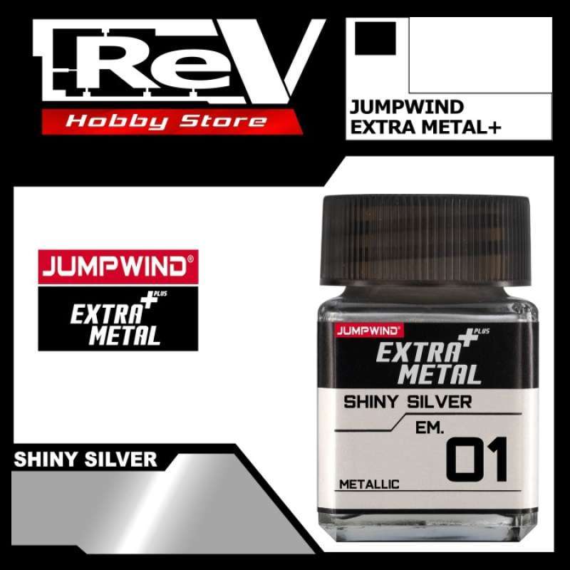 Jual JUMPWIND EXTRA METALLIC SHINY SILVER CAT GUNDAM METALIC MODELKIT ...