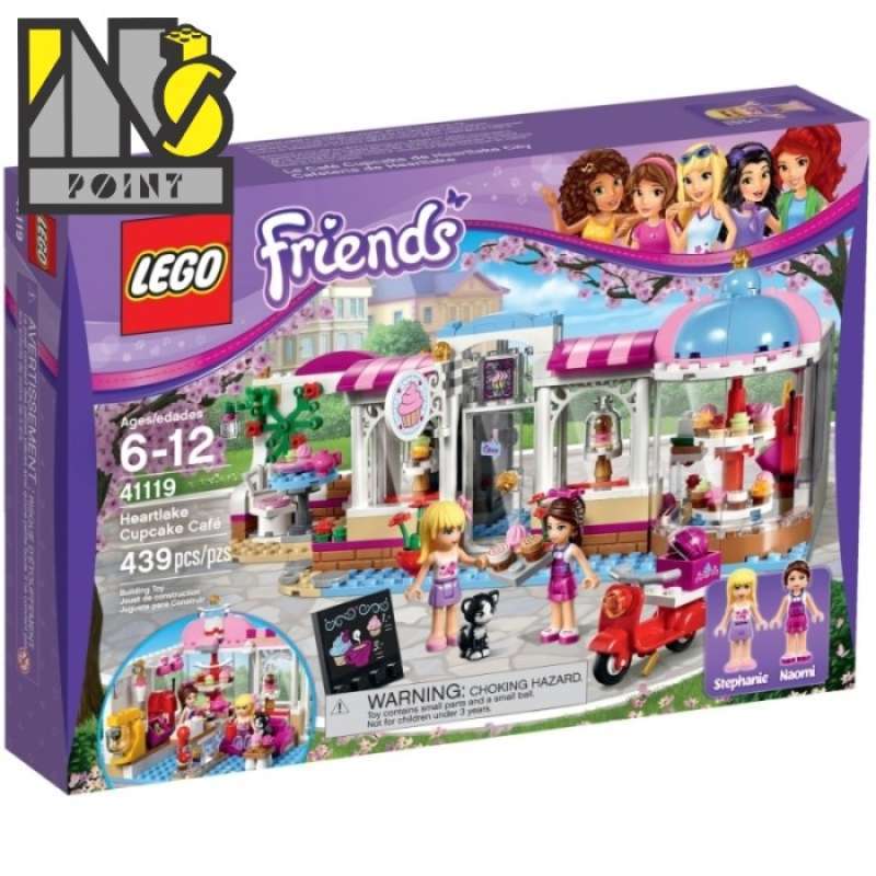 Jual Lego 41119 - Friends - Heartlake Cupcake Cafe di Seller DENTA TOYS ...