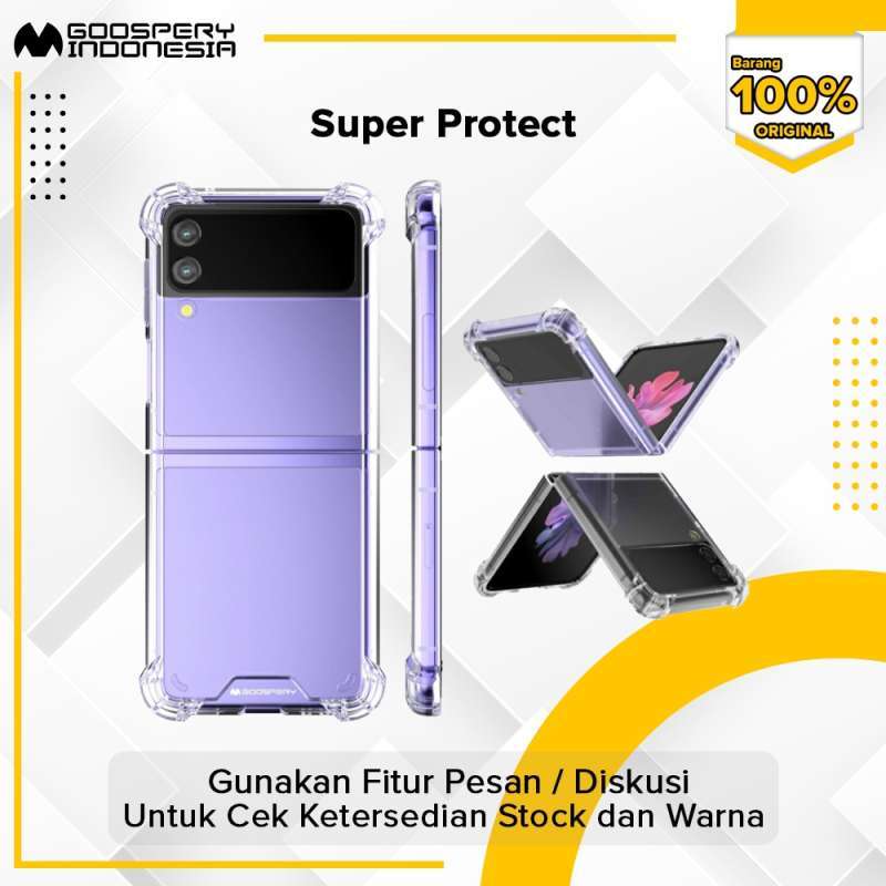 Promo GOOSPERY Samsung Galaxy Z Flip 4 5G Case Bumper Super Protect ...