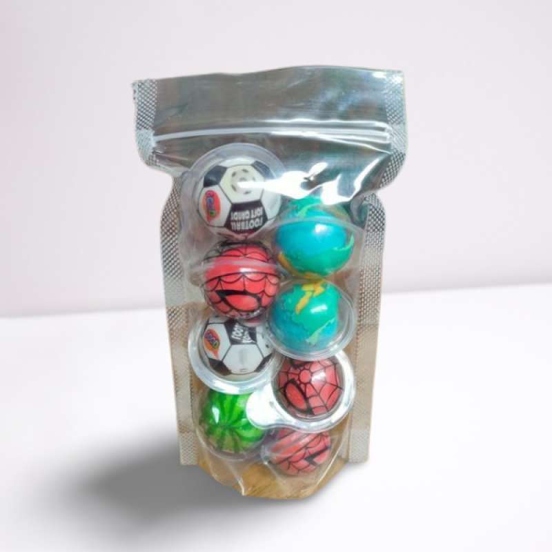Jual Permen karet Viral halal permen mata, bola dll (isi campur permen ...