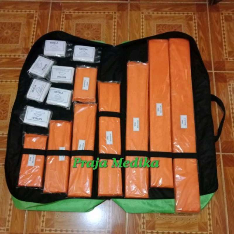 Promo Spalk Bidai kaki Dan Tangan 8 Set + Tas Diskon 23% di Seller ...