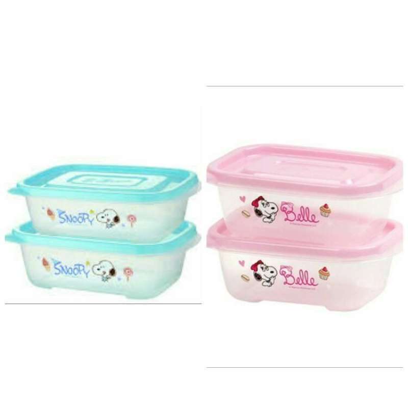 Jual Lock N Lock Snoopy Candy E-z Lock 1320 Ml / Isi 2 Pcs Di Seller ...