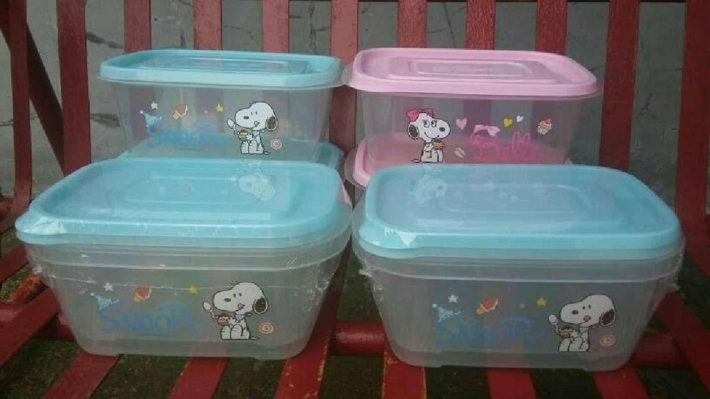 Jual Lock N Lock Snoopy Candy E-z Lock 1320 Ml / Isi 2 Pcs Di Seller ...