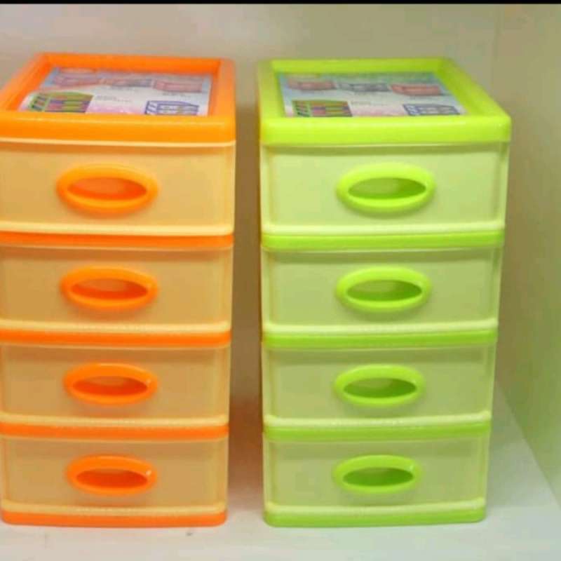 Promo Laci Mini Container Susun 4 Shinpo 363-4 Diskon 7% Di Seller Toko ...