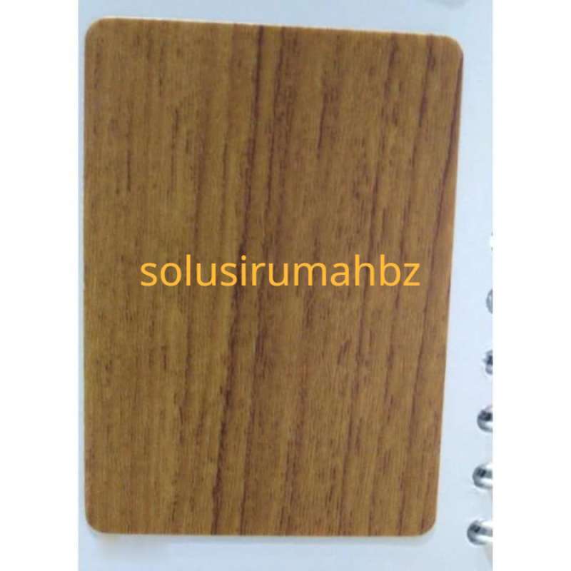 Jual permeter PVC SHEET coklat kayu muda tebal 03 lentur lebar 125cm di ...