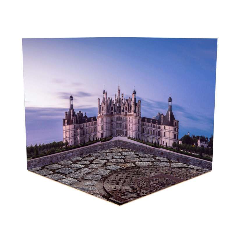 Promo 1/12 Scale Backdrop Layout Storage Background for Action Figures ...