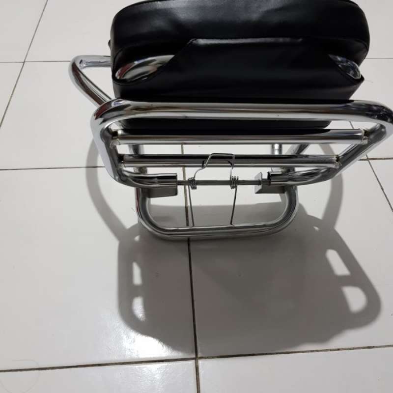Jual braket sandaran motor matic warna chrome model mantap kuat di ...