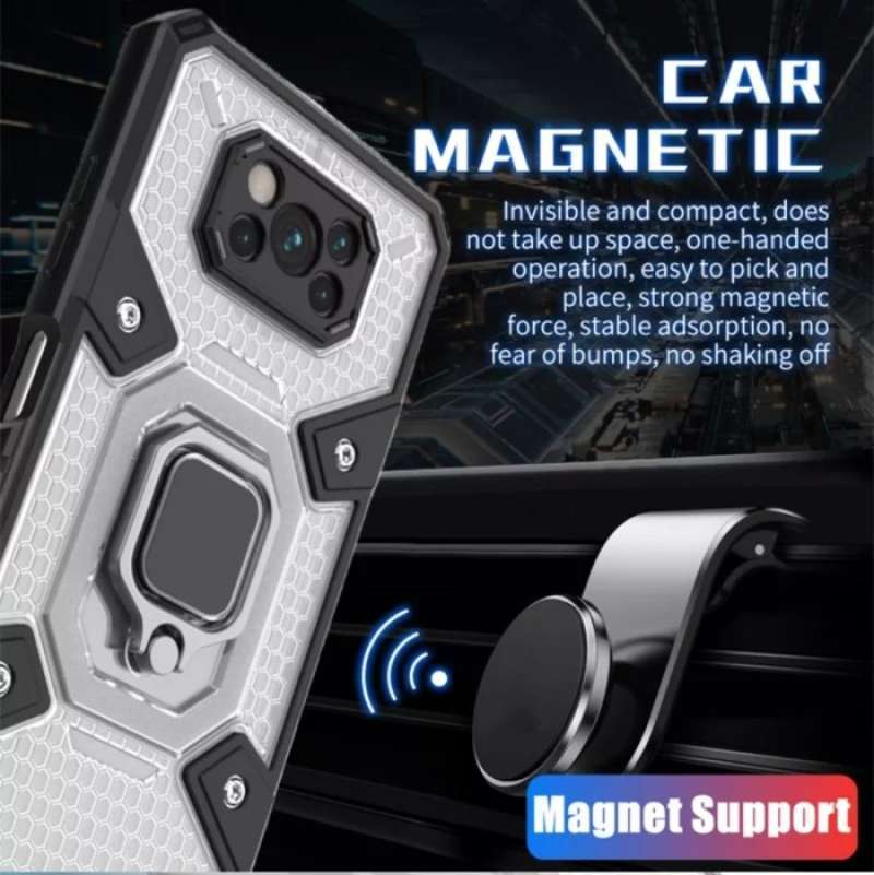 Jual Case Poco X3 Pro / Poco X3 Nfc Hardcase Hybrid Space Capsule Armor - Biru Di Seller Rumaka ...