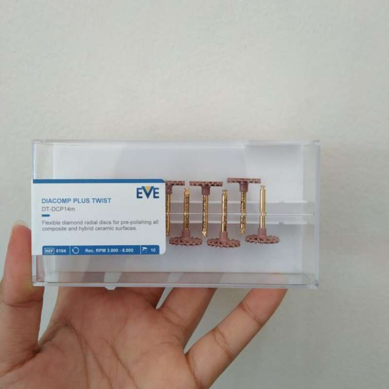 Jual Eve Diacomp Plus Twist Pink Merah Poles Resin Komposit composite ...