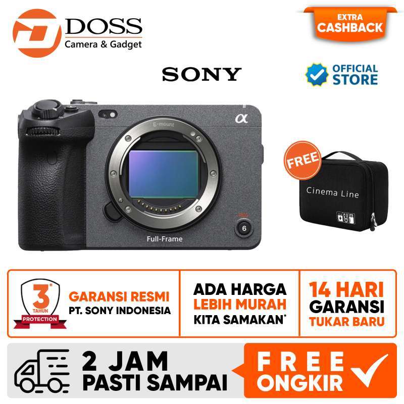 Promo Doss Sony Fx3 Full-frame Cinema Line Body Only/ Sony Fx3 Cinema ...