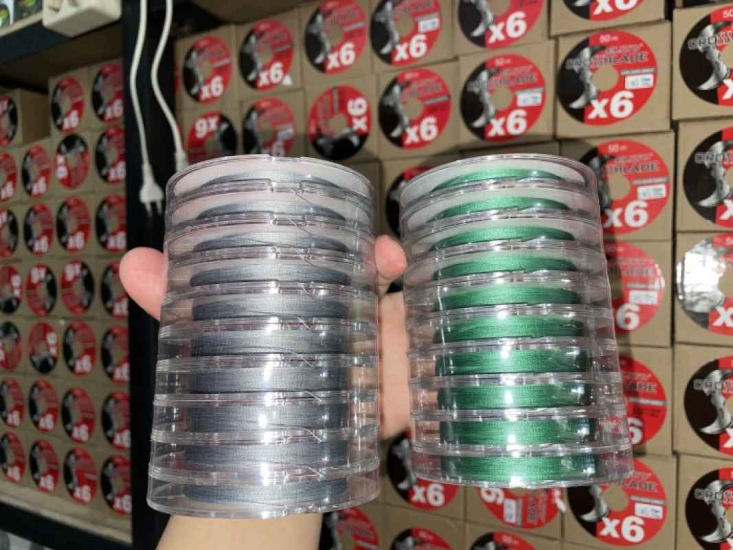 Promo BENANG PE SENAR PANCING PE CROSSBLADE X6 50M Diskon 5% di Seller ...
