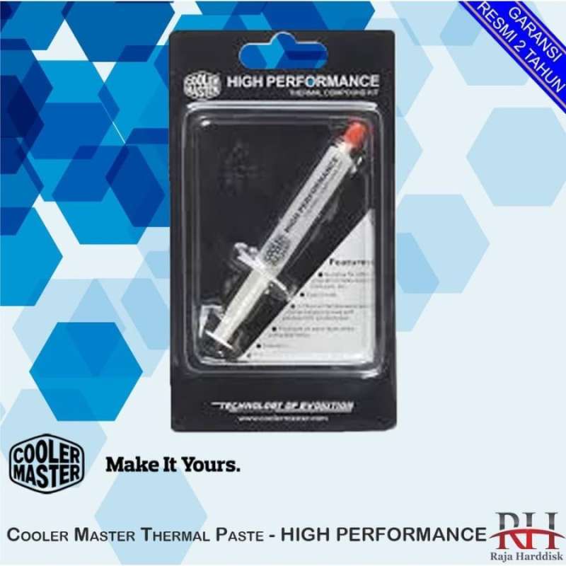 Jual Cooler Master Thermal Paste - High Performance Di Seller Raja ...