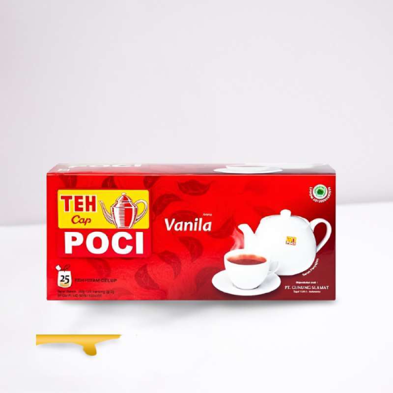 Jual Teh cap poci vanila ( isi 25 teabags) teh enak dan murah di Seller ...