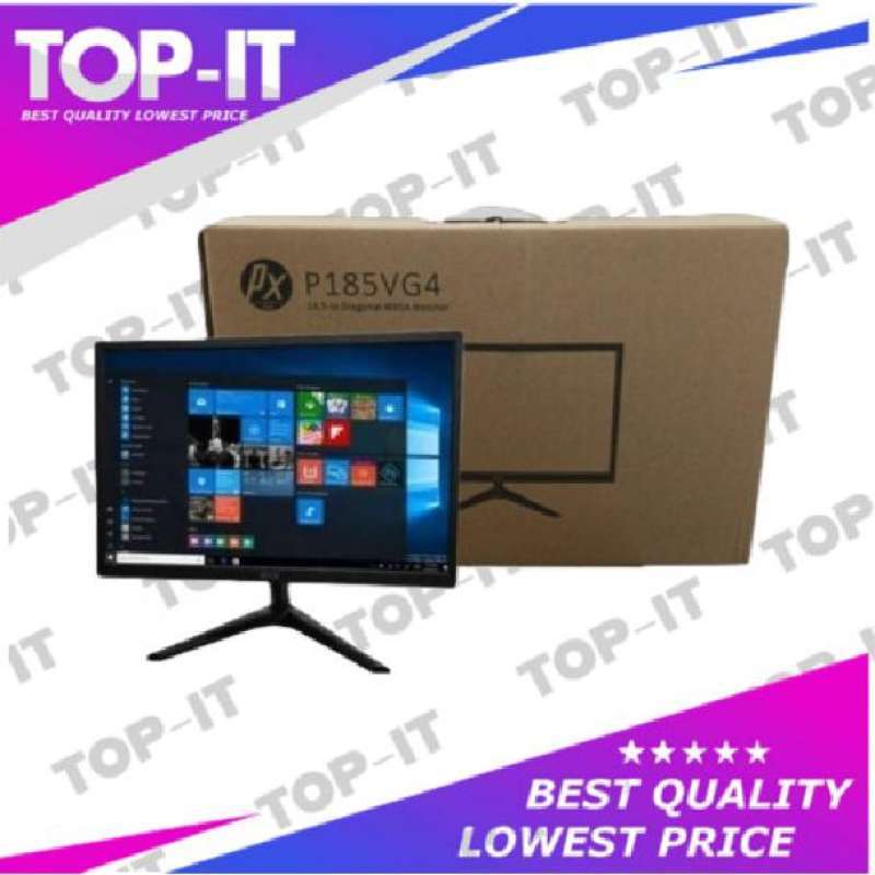 Jual Monitor LED 19 inch Pixel, vga+hdmi, garansi 1tahun di Seller TOP ...