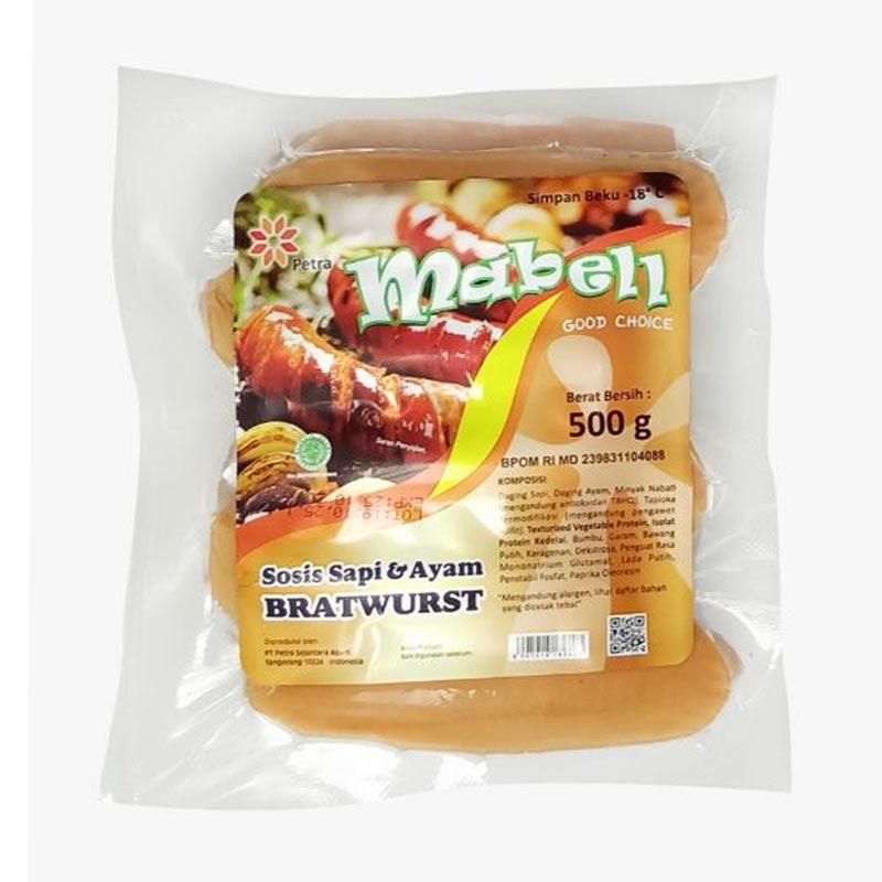 Jual FS - MABELL Sosis Sapi Ayam Mini Bratwurst [500g] di Seller MABELL ...