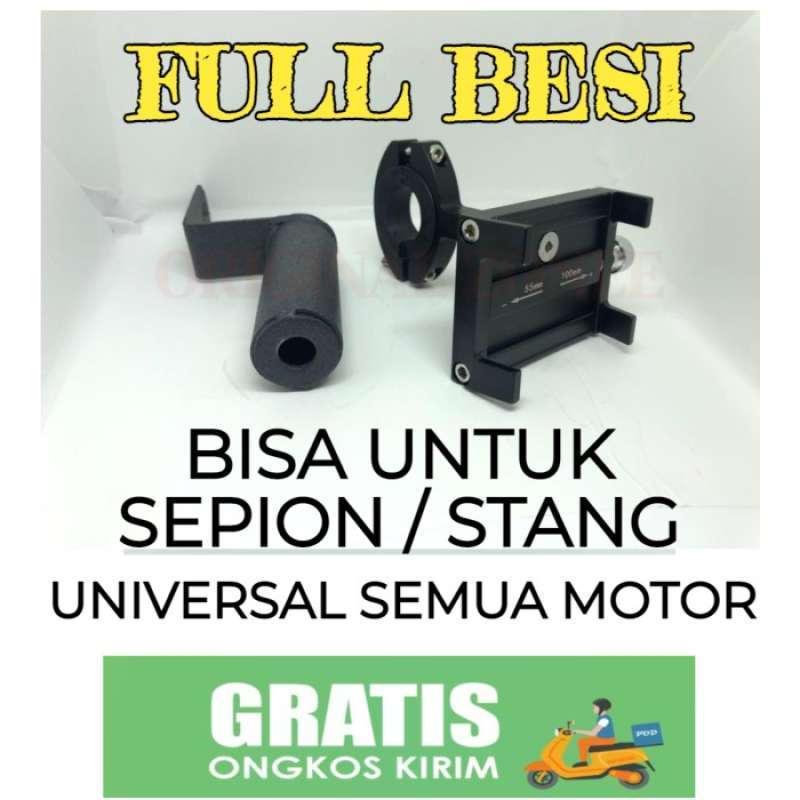 Promo Stand Holder Motor Sepion Stang Full Besi Universal Semua Motor ...